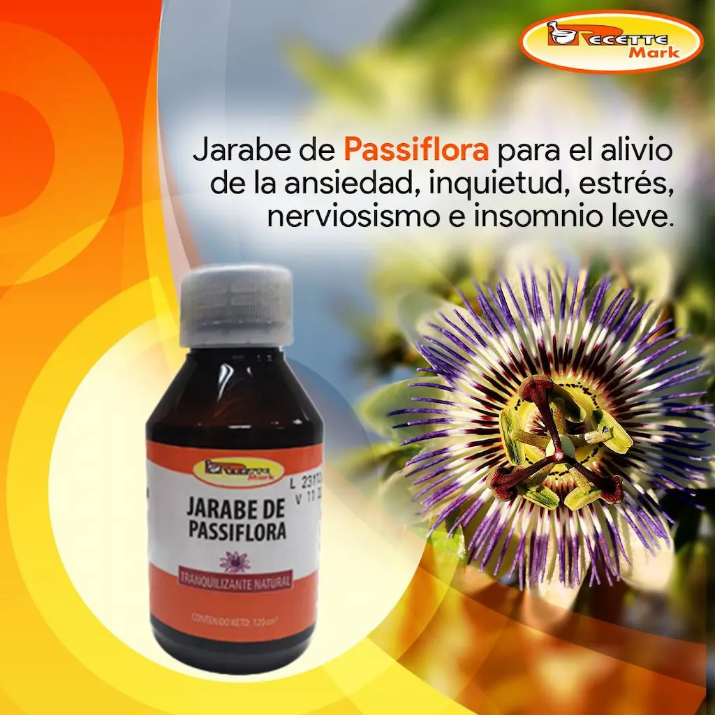 Jarabe de Passiflora: Para qué sirve - Recette Mark